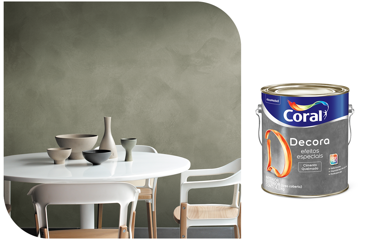 Novo efeito Mármore da Linha Decora | Tintas Coral