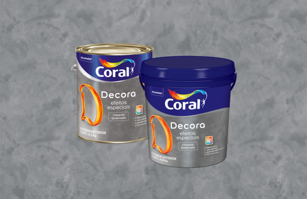 Decora Cimento Queimado | Tintas Coral