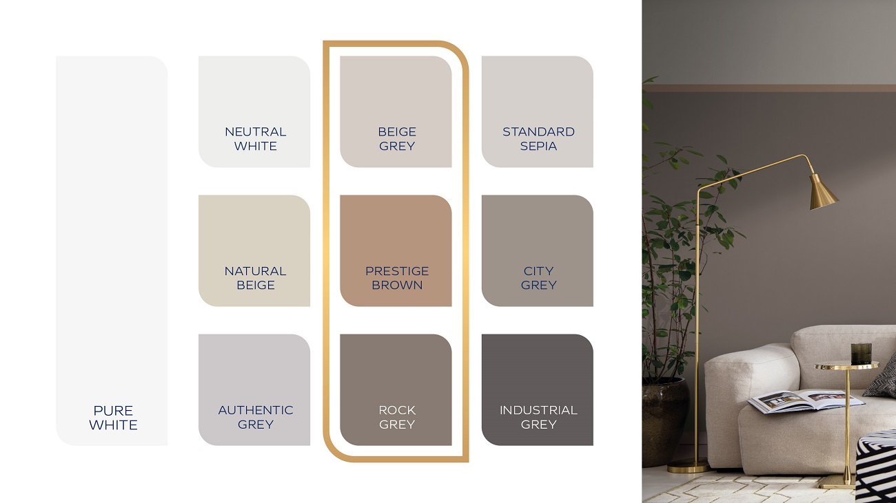 Łączenie kolorów z Dulux Ambiance Ceramic | Dulux