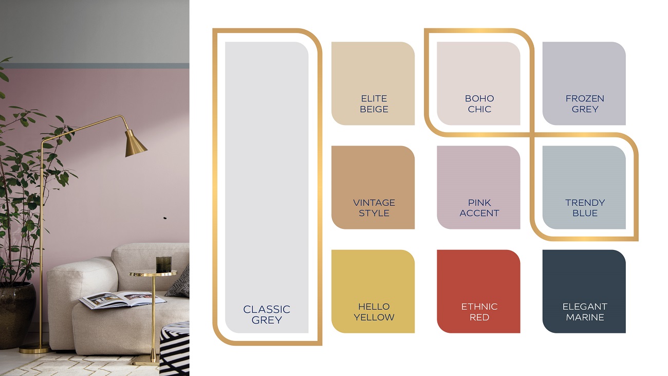 Łączenie kolorów z Dulux Ambiance Ceramic | Dulux