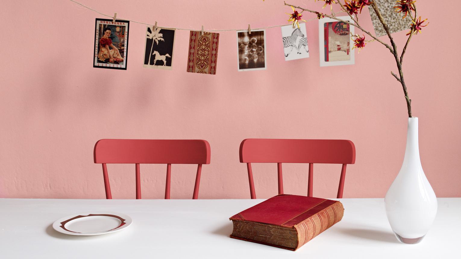 Crisp white freshens muted red | Dulux