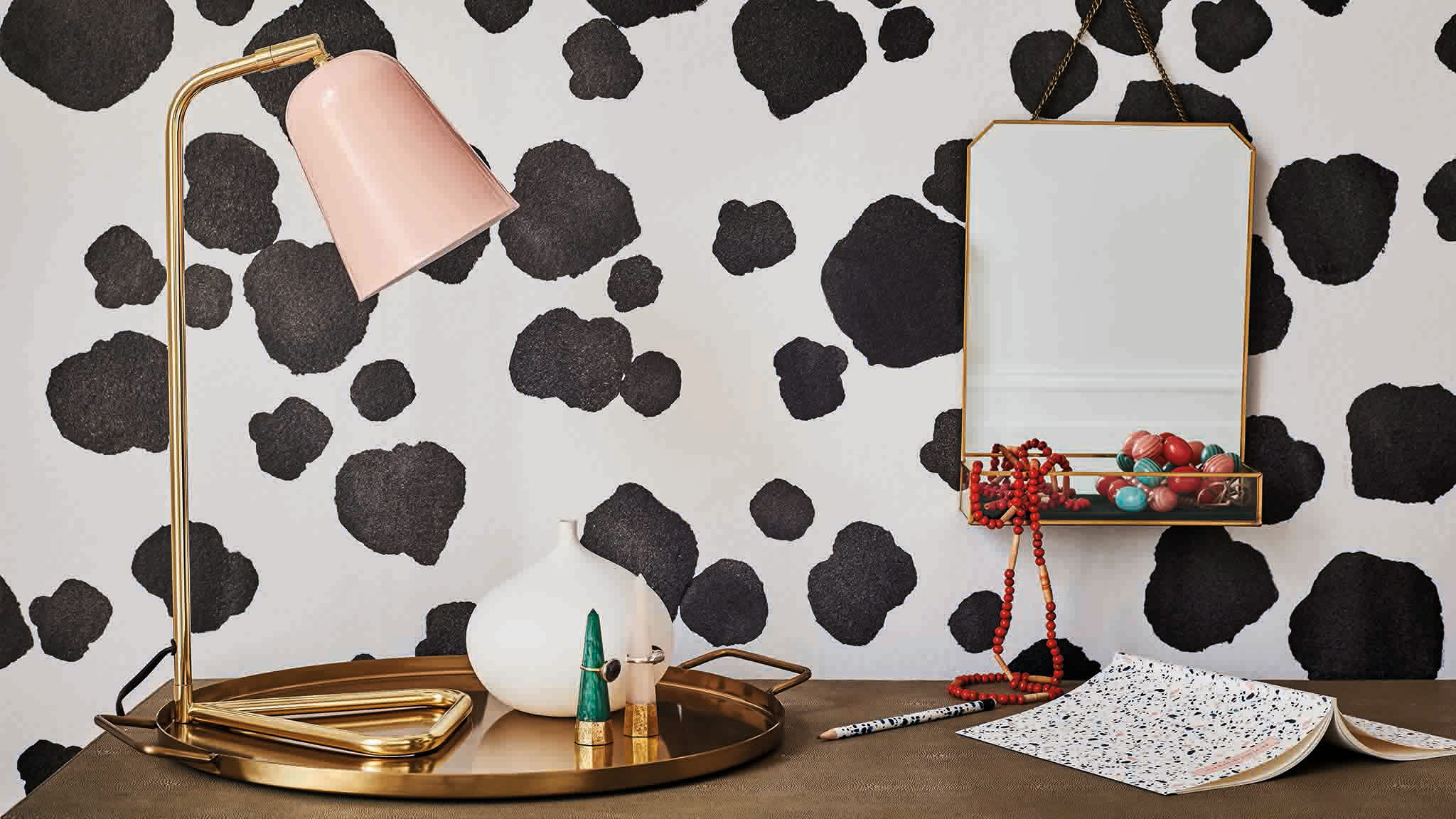 Paint by numbers: go dotty with a dalmatian wall | Dulux